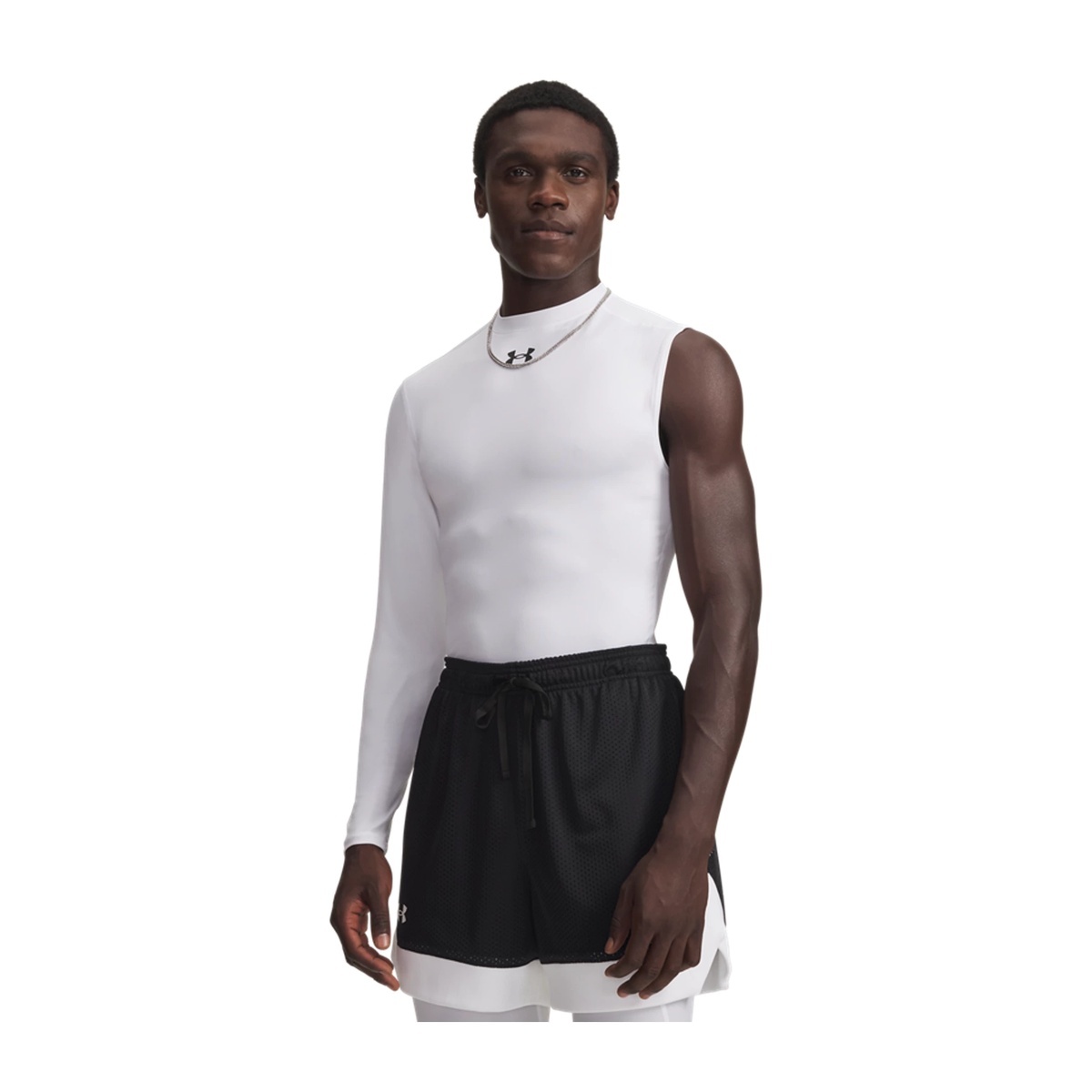 Under Armour Men's HeatGear Asymmetrical Compression Long Sleeve Top