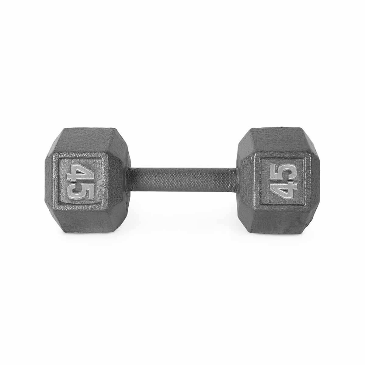 Cap 45 lb. Cast Iron Dumbbell