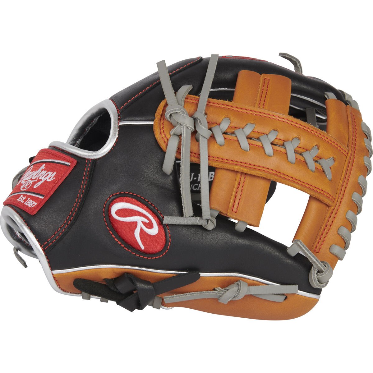 Rawlings R9 CONTOUR Baseball Glove X-Laced Single-Post Web 11 Right ...