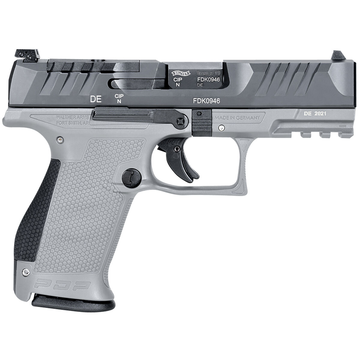 Walther 2858436 PDP Compact Optic Ready 9mm Pistol