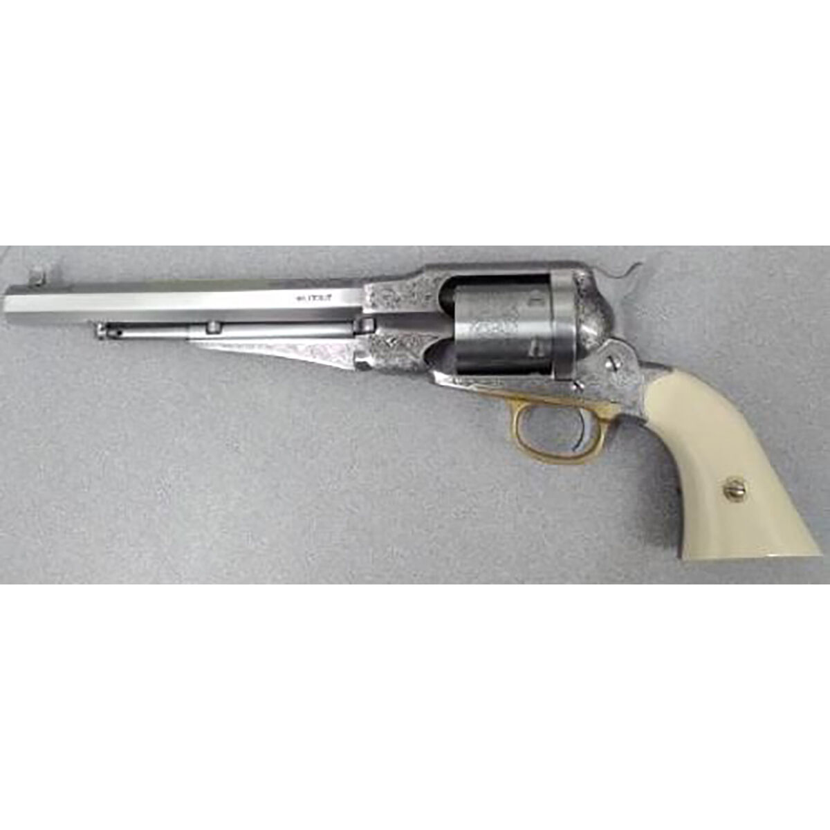 Taylors & Co 1858 Rem Conv 45 Colt Ivory Handgun