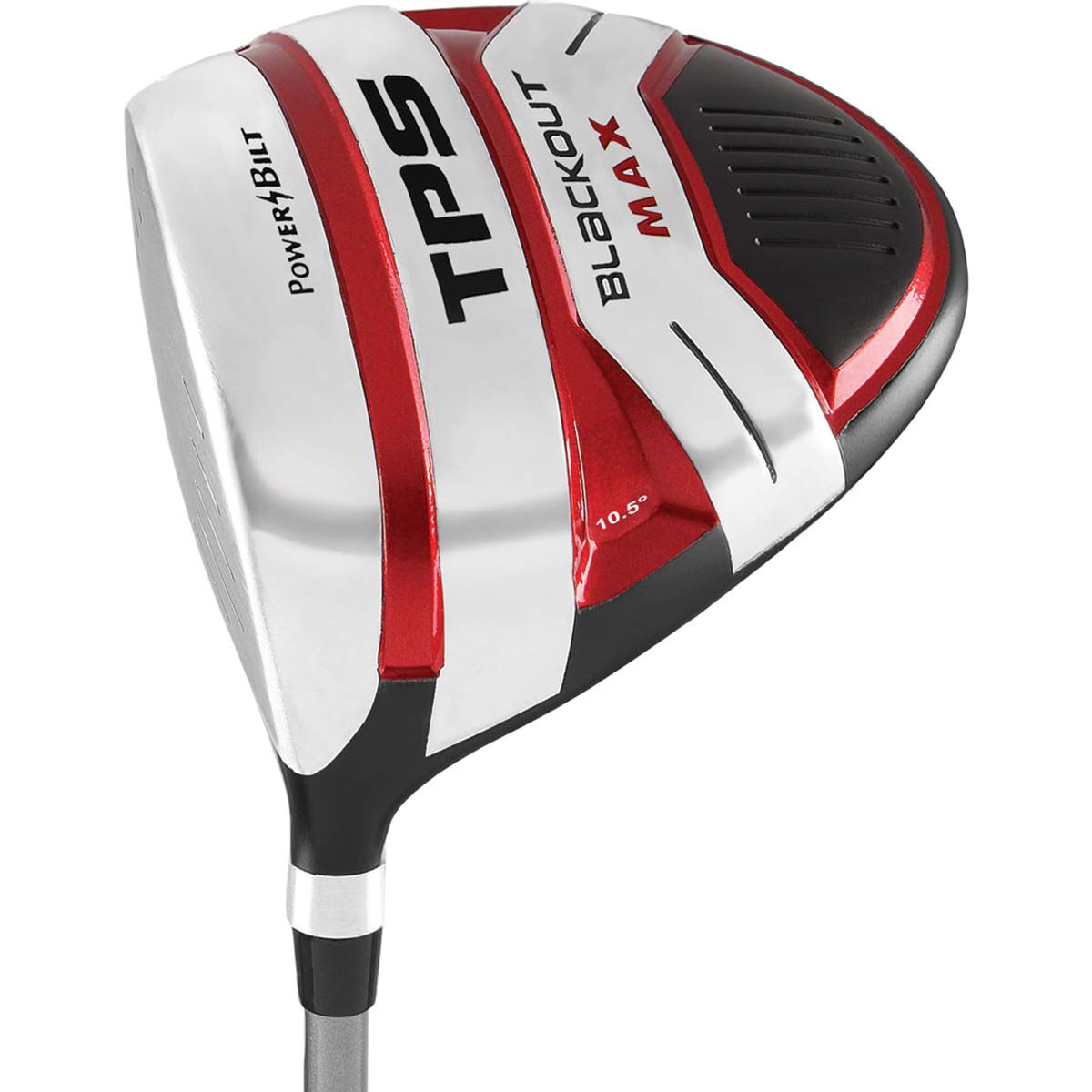 Powerbilt Golf Men's Left Handed TPS Blackout Plus Driver