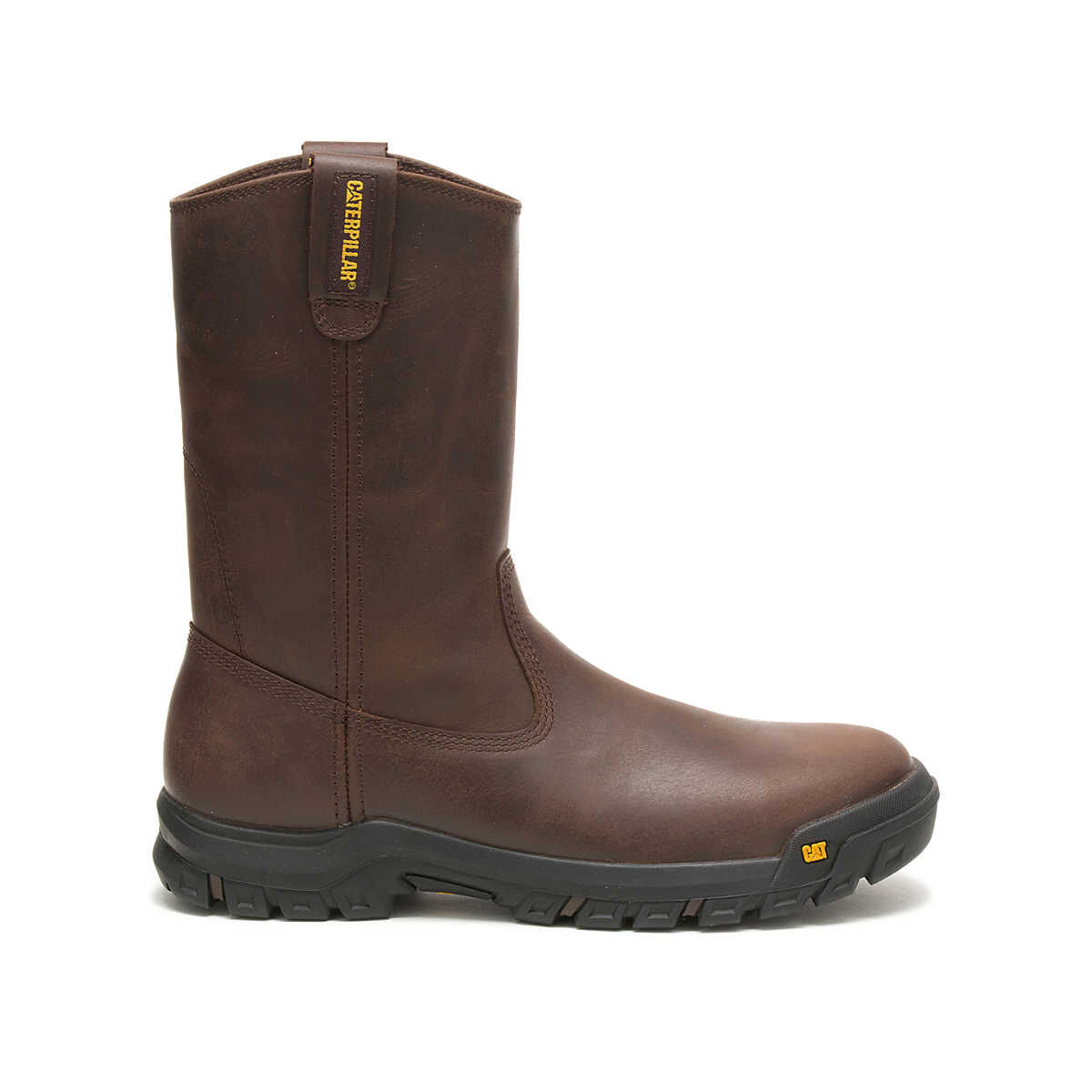 Cat Drawbar Soft Toe Work Boots