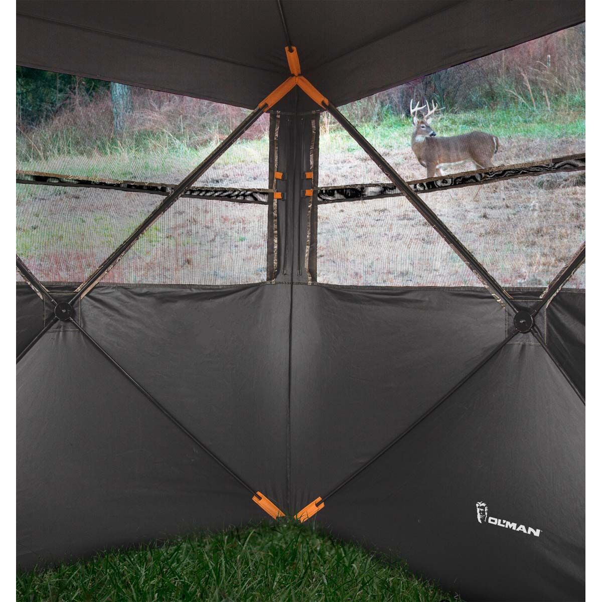 Ol' Man Treestd Carnivore 270 One-Way See-Through Blind & Chair Combo