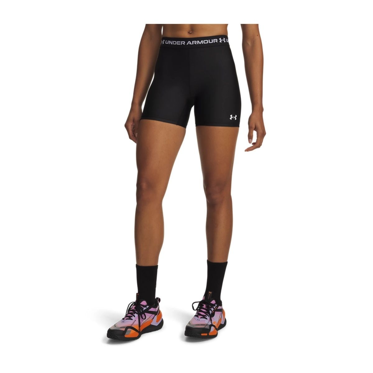 Under Armour Women's HeatGear Middy Compression Shorts