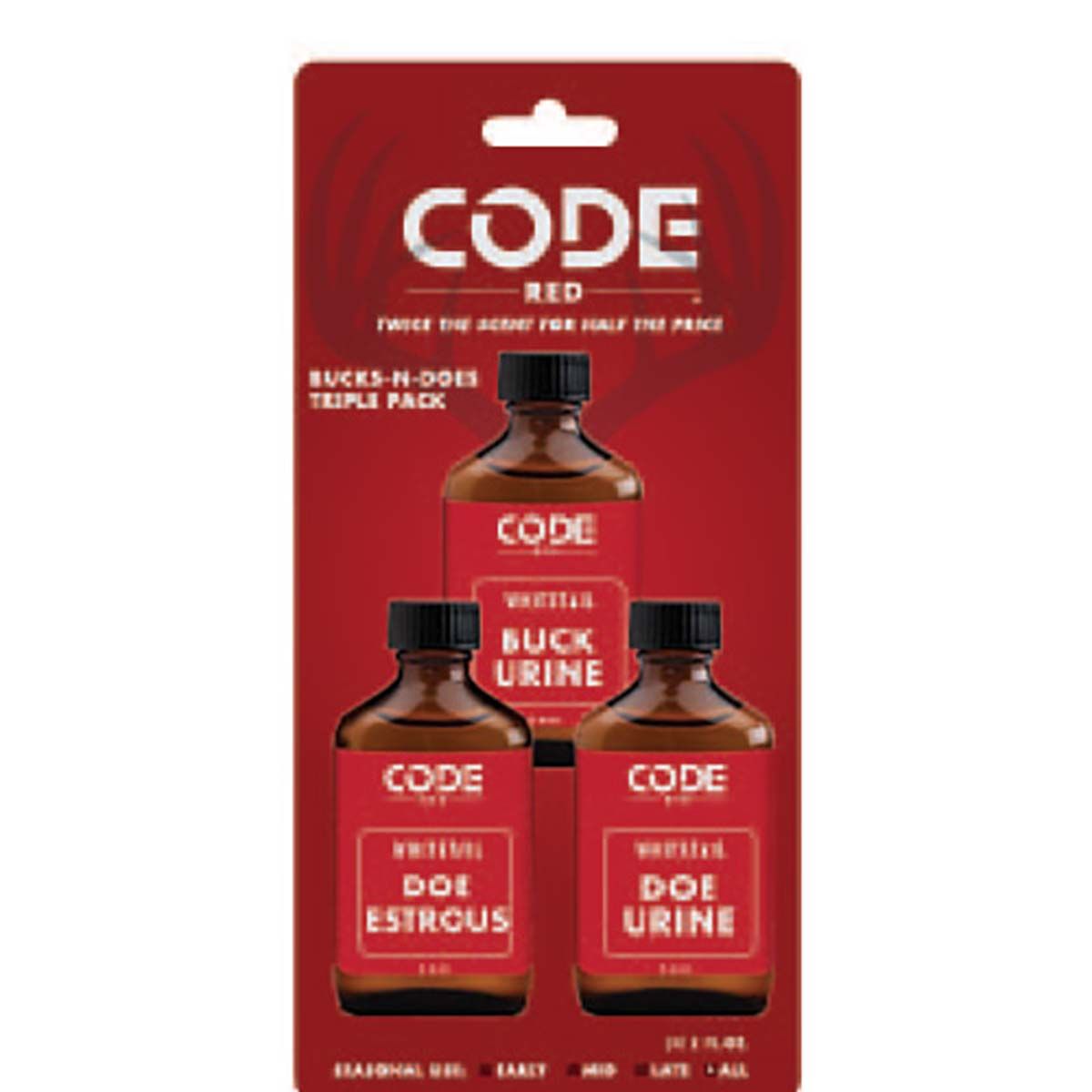 Code Red Doe Urine Combo Pack