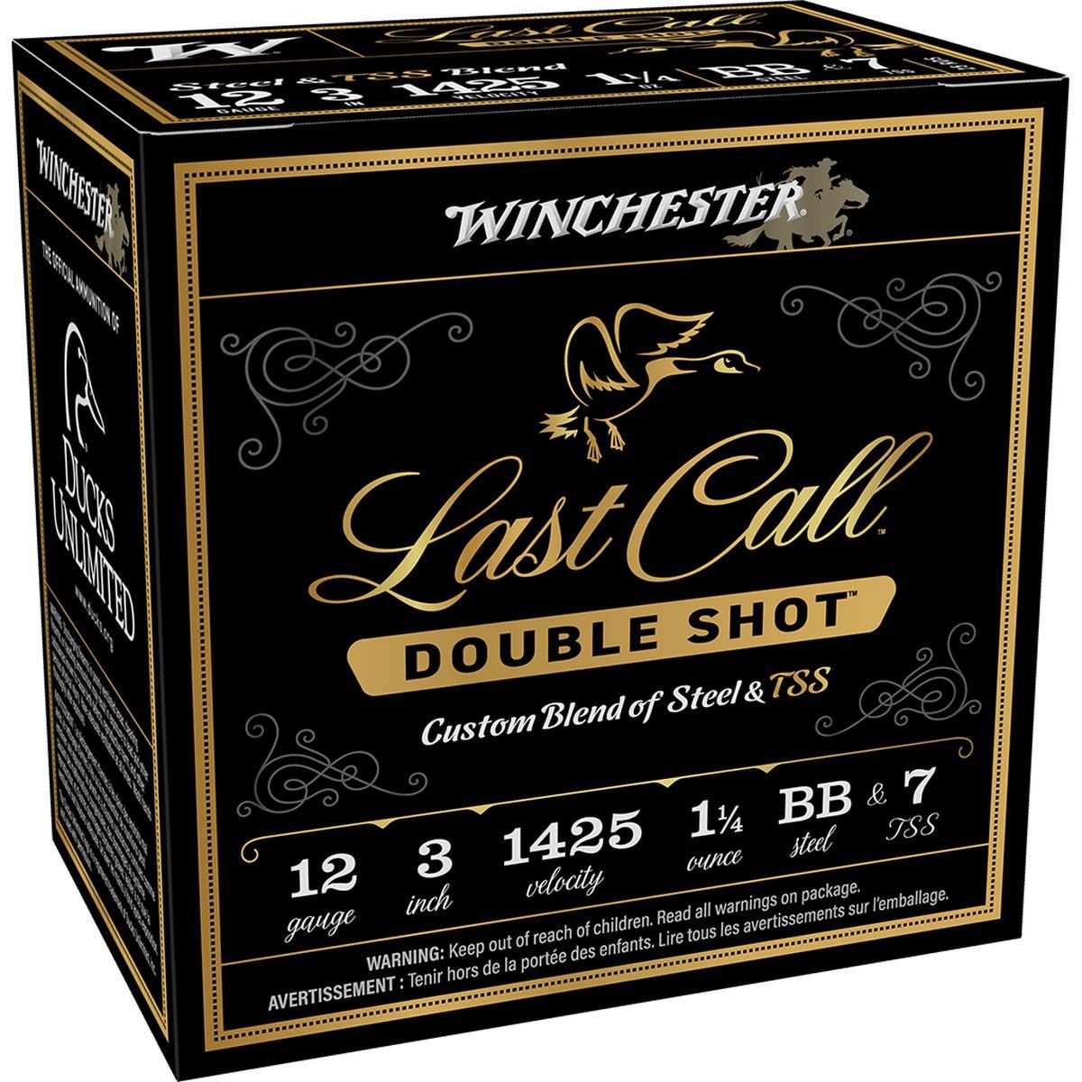 Winchester 12-Gauge Last Call Double Shot 3" Shotshells