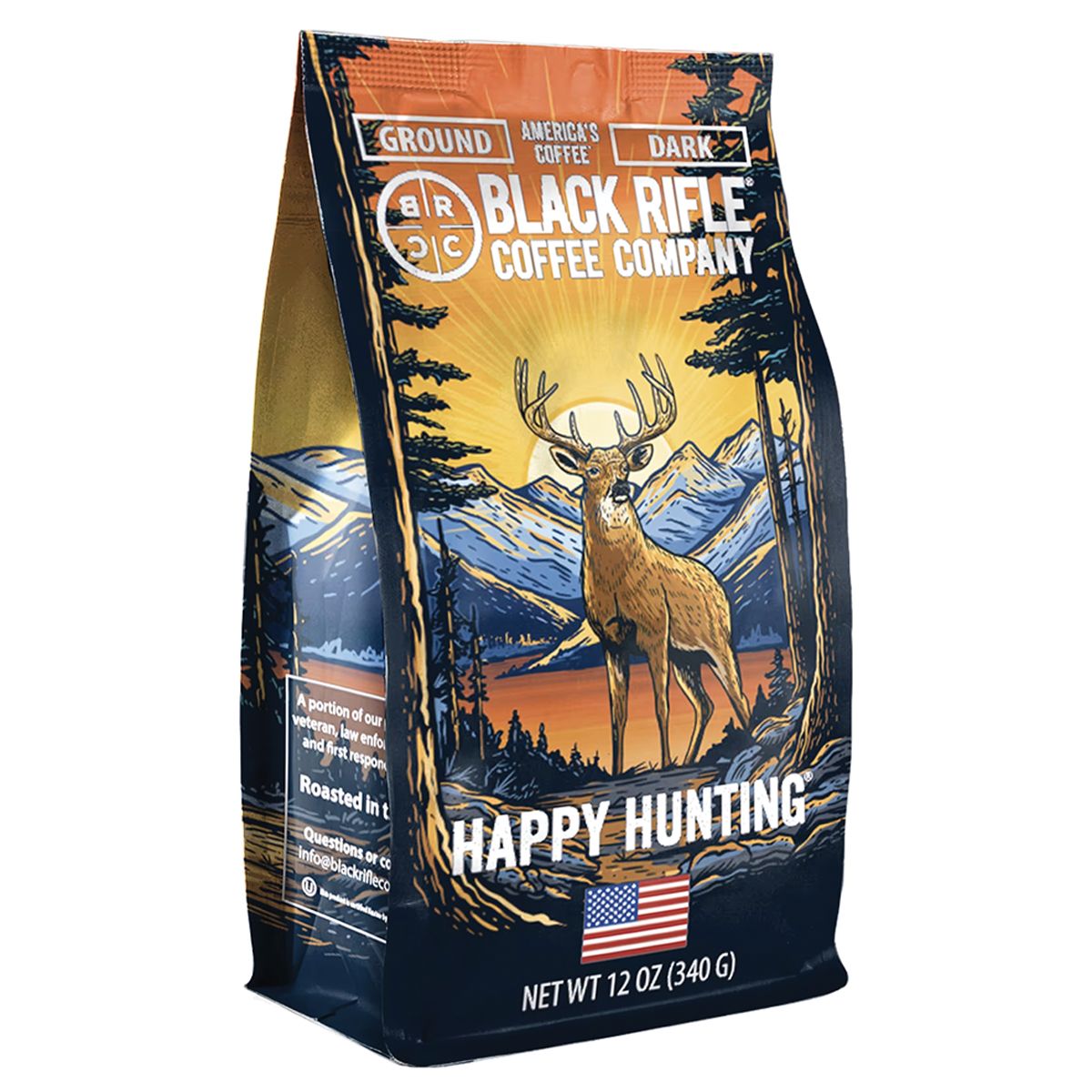 Black Rifle Coffee Co Happy Hunting Roast 12oz Ground