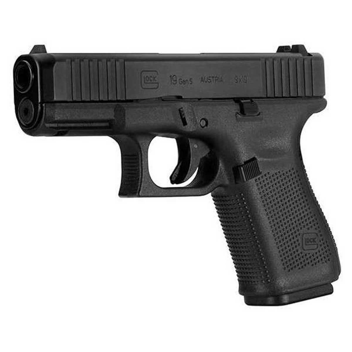 Glock G19 9MM G5 MOS FS FXD 10R Pistol